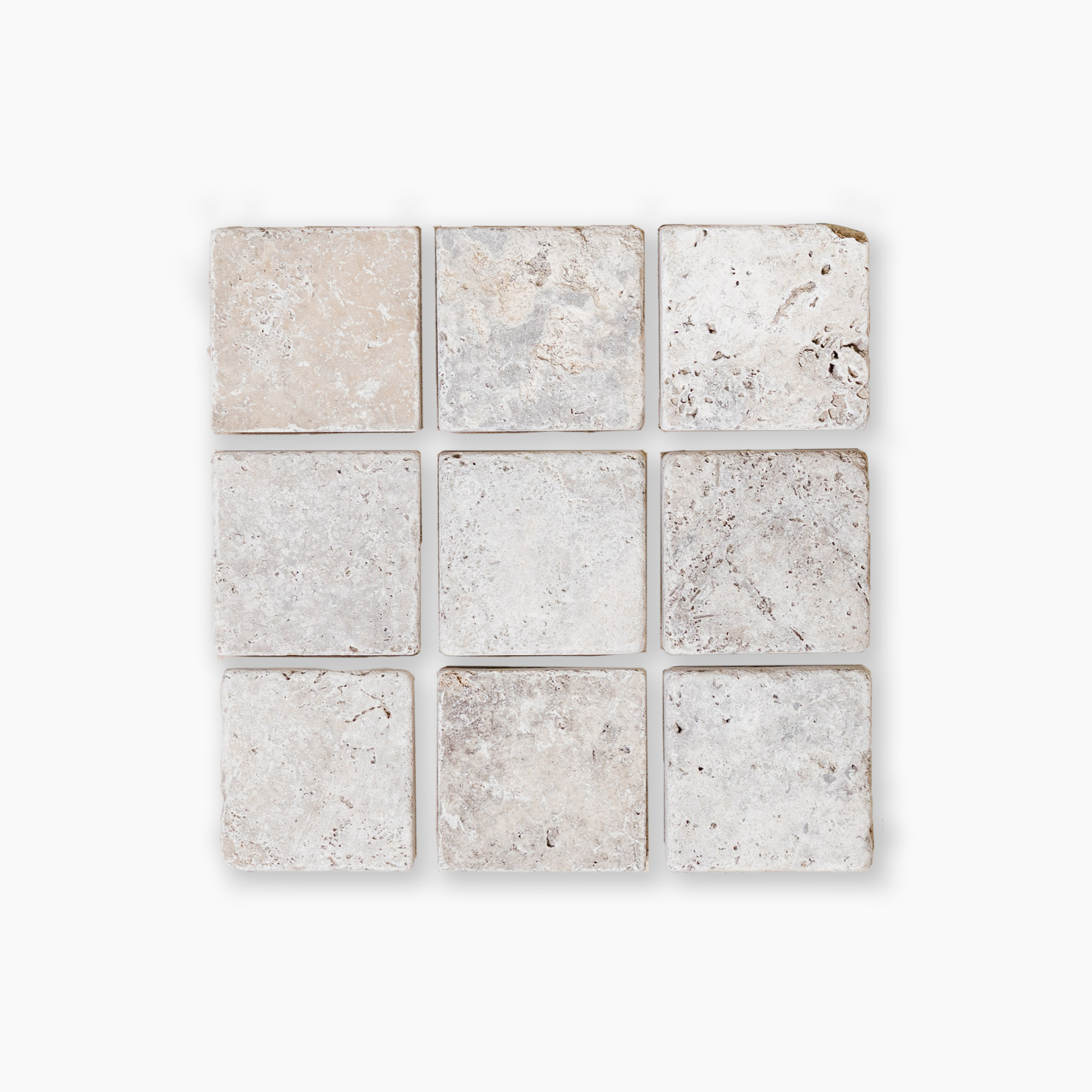 Platinum Travertine Tumbled Cobbles - Slate and Stone | Australias ...